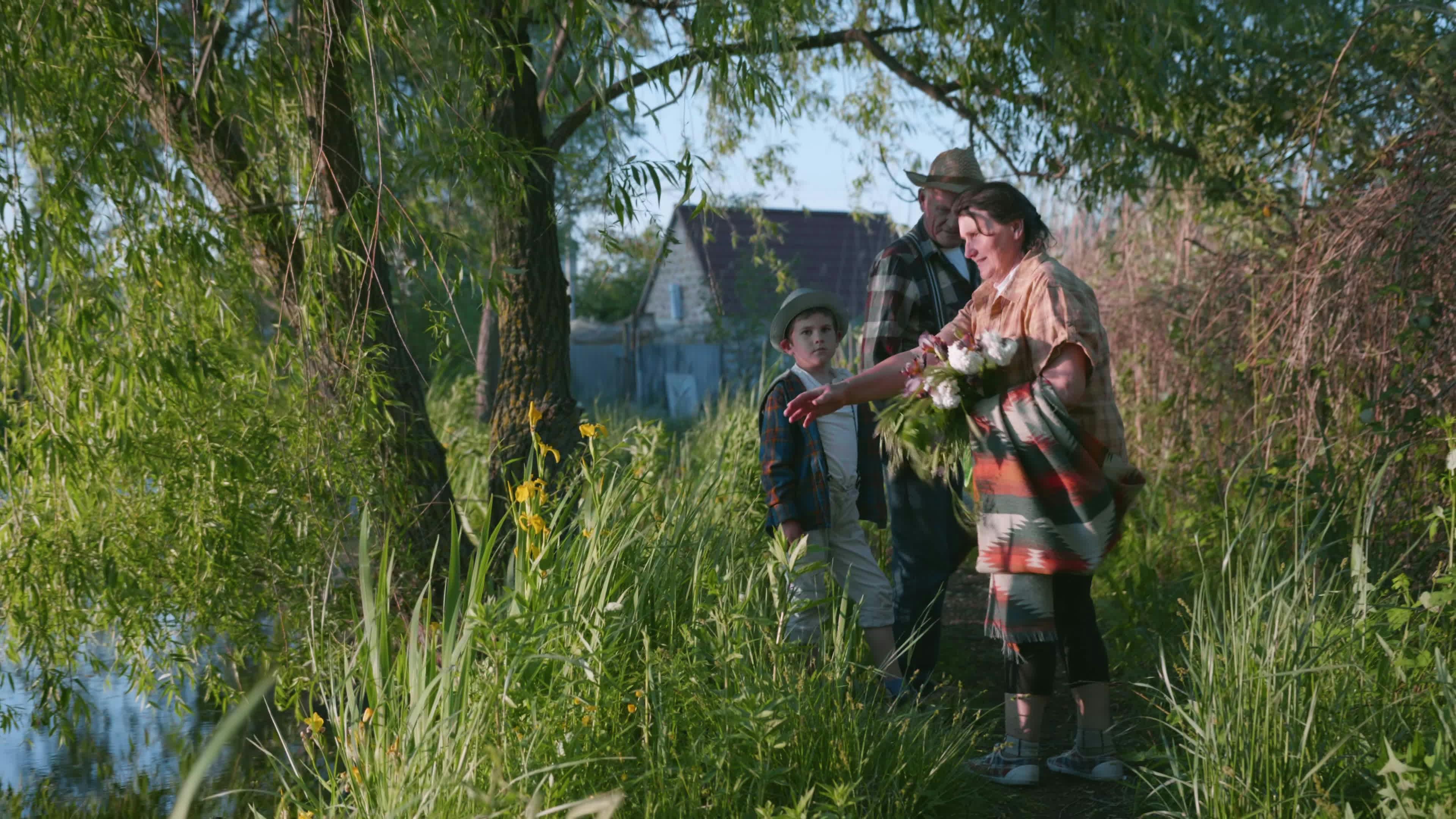 Discover at-the-river-with-granny-and-grandad, a story-driven footage ...