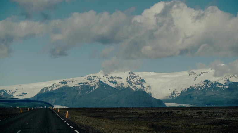 Pov, Roadtrip, Snowcapped, Mountains by Yuval Aloni – Stock Footage ...