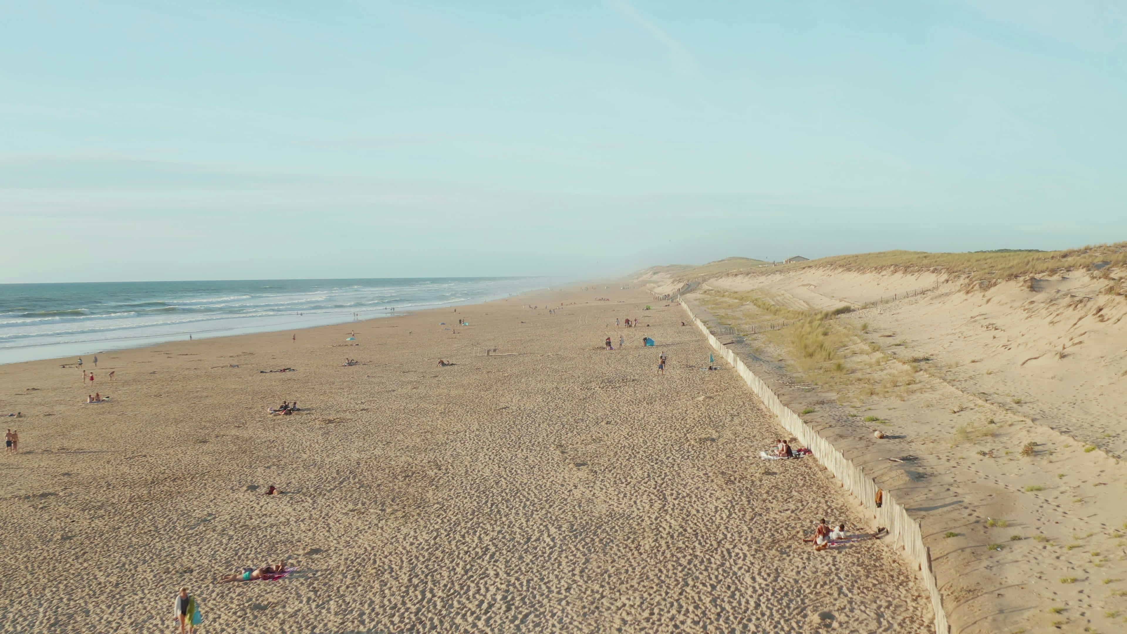 Discover french-beach-town-aerials, a story-driven footage | Artlist
