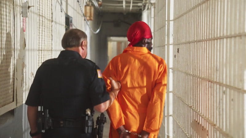 Prisoner, Police Officer, Uniform , Cell by Brad Kremer – Stock Footage ...