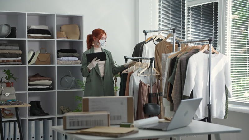 Worker, Tablet, Clothing, Packages by Oleksandr Ostapchuk – Stock ...