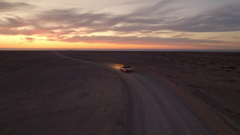 Dusk, Driving, Car, Desert by Robert Pilichowski – Stock Footage | Artlist
