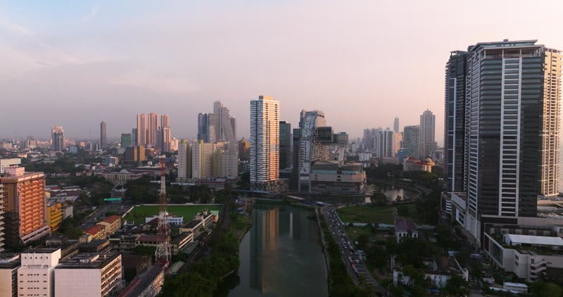 City, Building, River, Bridge by Alen Tkalcec – Stock Footage | Artlist