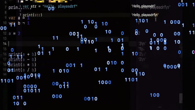 Screen, Binary, Number, Error by Dubassy – Stock Footage | Artlist