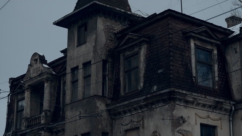 Creepy, Architecture, Buildings, Old by Gundars Magone – Stock Footage ...