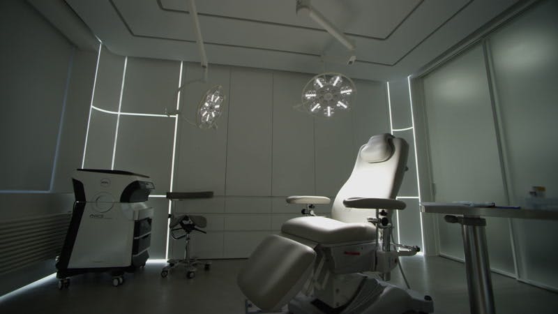 White-environment, White-lamps, Chair, Client by LACOFILMS – Stock ...
