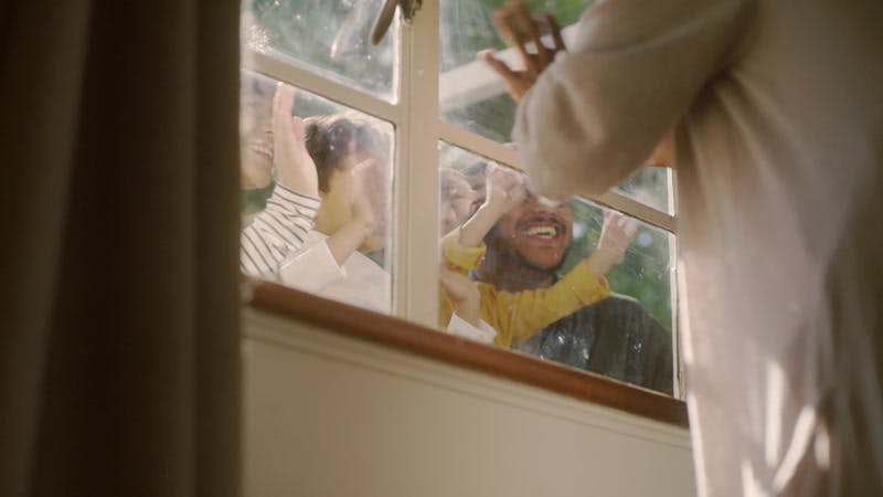 Happy, Window, Waving, Family by Ross Hillier – Stock Footage | Artlist