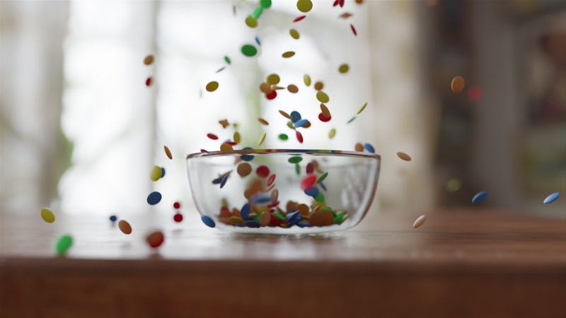 Colorful, Candy, Animation, Chocolate Lentils by Finn Moeller – Stock ...