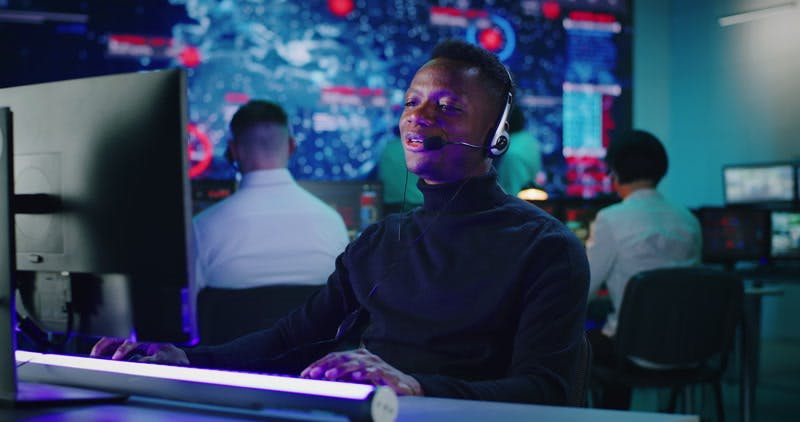 Communication, Team, Director, Control Center by Frame Stock Footage ...