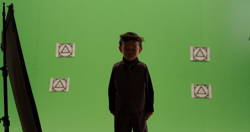 Standing, Boy, Studio, Green Screen by Robert Pilichowski – Stock ...