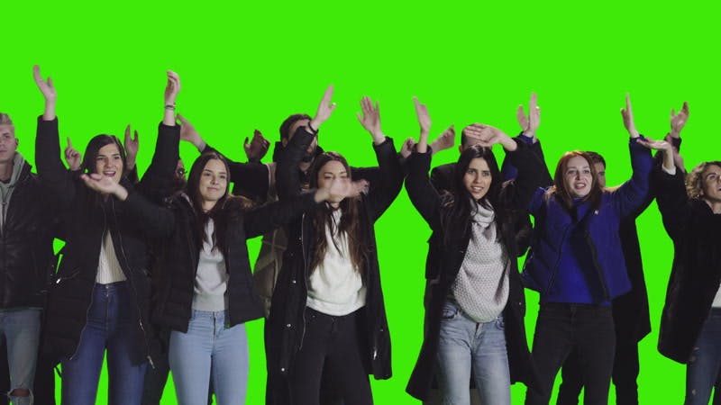 Clapping, Cheering, Dancing, Audience by Videophilia – Stock Footage ...