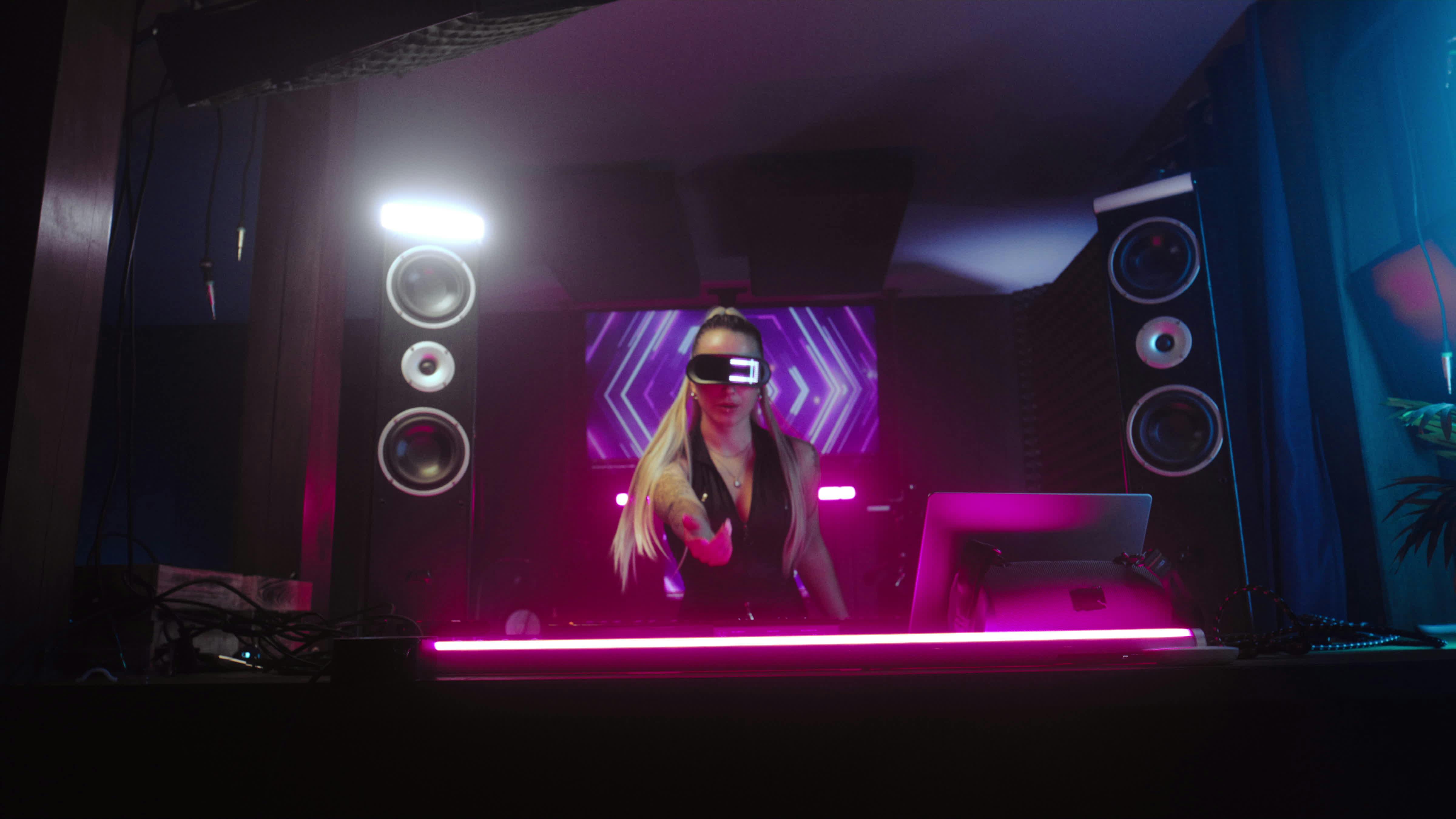 Discover futuristic-dj, a story-driven footage | Artlist