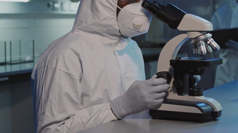 Laboratory, Aseptic Clothing, Research, Science by Pressmaster – Stock ...