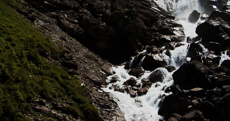 Forest, River, Waterfall, Water by Experimental Expression Lab – Stock ...