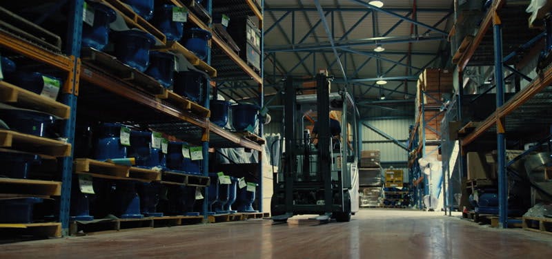 Aisle, Industry, Factory, Forklift by Ami Bornstein – Stock Footage ...