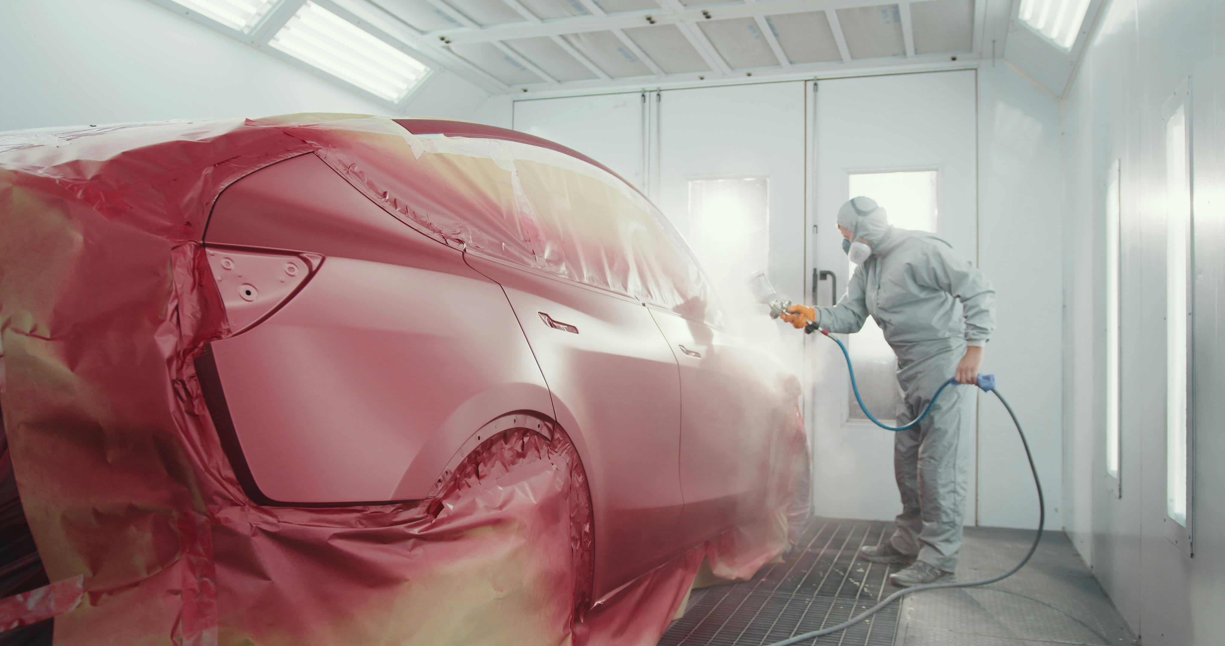 Discover red-car-painting, a story-driven footage | Artlist