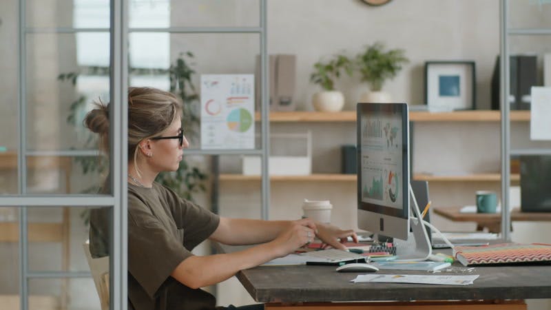 Screen, Workplace, Working, Computer by AnnaStills – Stock Footage ...