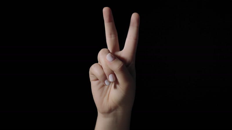 Hand Gestures, Hand, Black Background, White Nail Polish by Naama Dashevski – Stock Footage ...