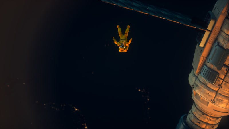 Animation, Astronaut, Falling, Spacecraft by Pong Chan – Stock Footage ...