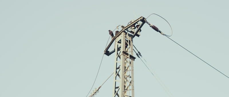 Pylon, Electricity, Taking Off, Flying by Thomas Gellert – Stock ...
