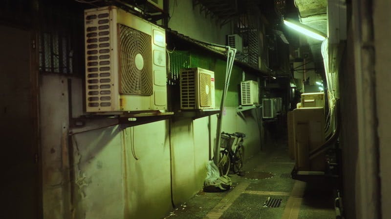Side Passage, Alley, Air Conditioner, Taiwan by Jean Charles Counet ...