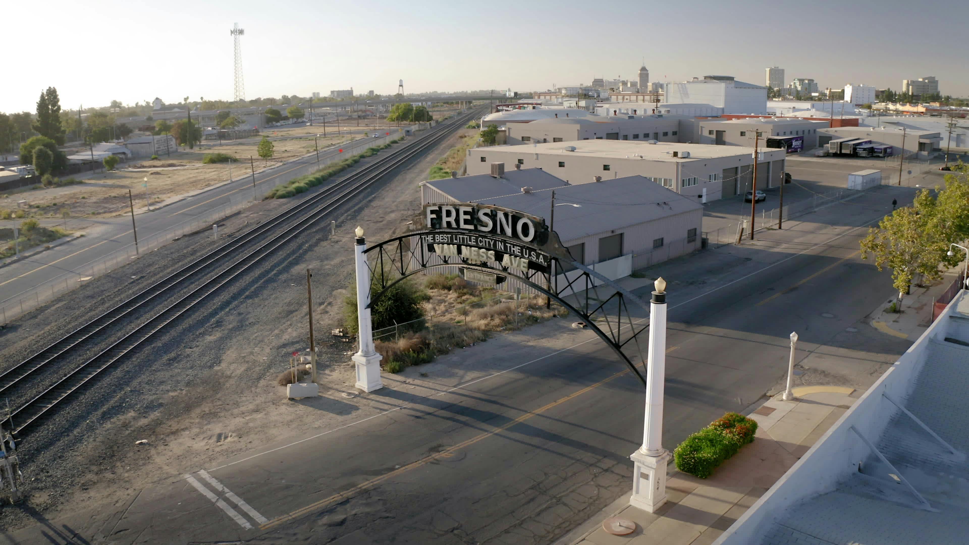 Discover drone-over-fresno-town, a story-driven footage | Artlist