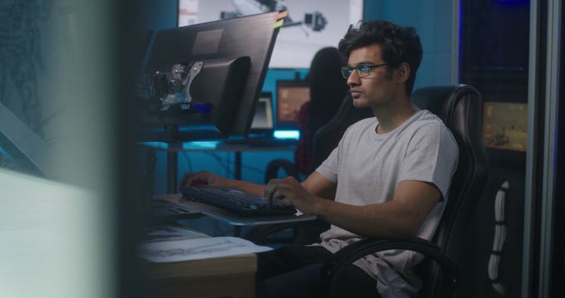 3d Model, Designer, Programmer, Monitor by Frame Stock Footage – Stock ...