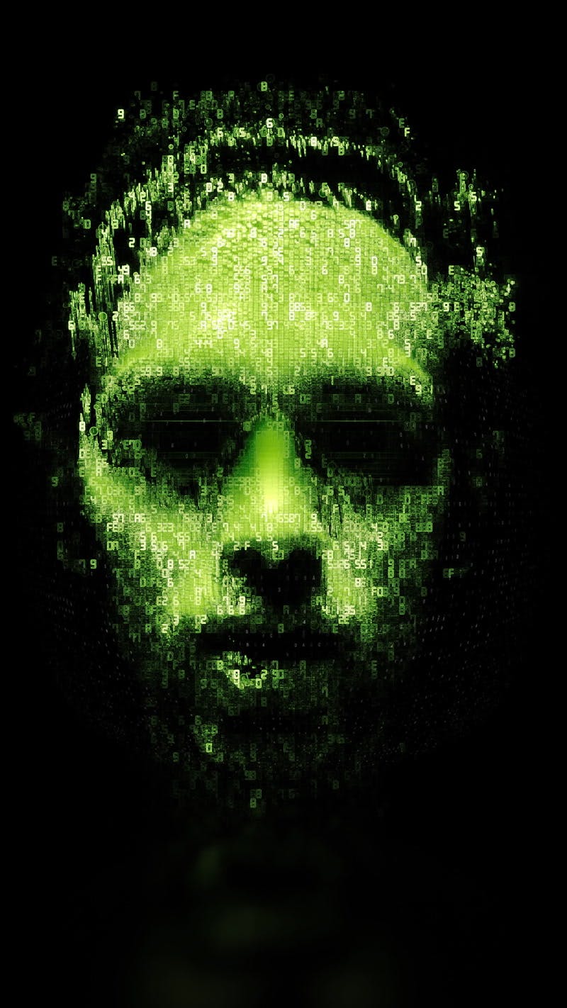 Cyber, Distorted, Techno Evil, Digital Demon by ORIGAMO – Stock Footage ...