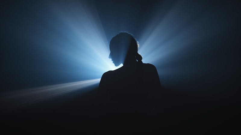 Silhouette, Girl, Backlight, Colorful by Max Freyss – Stock Footage ...