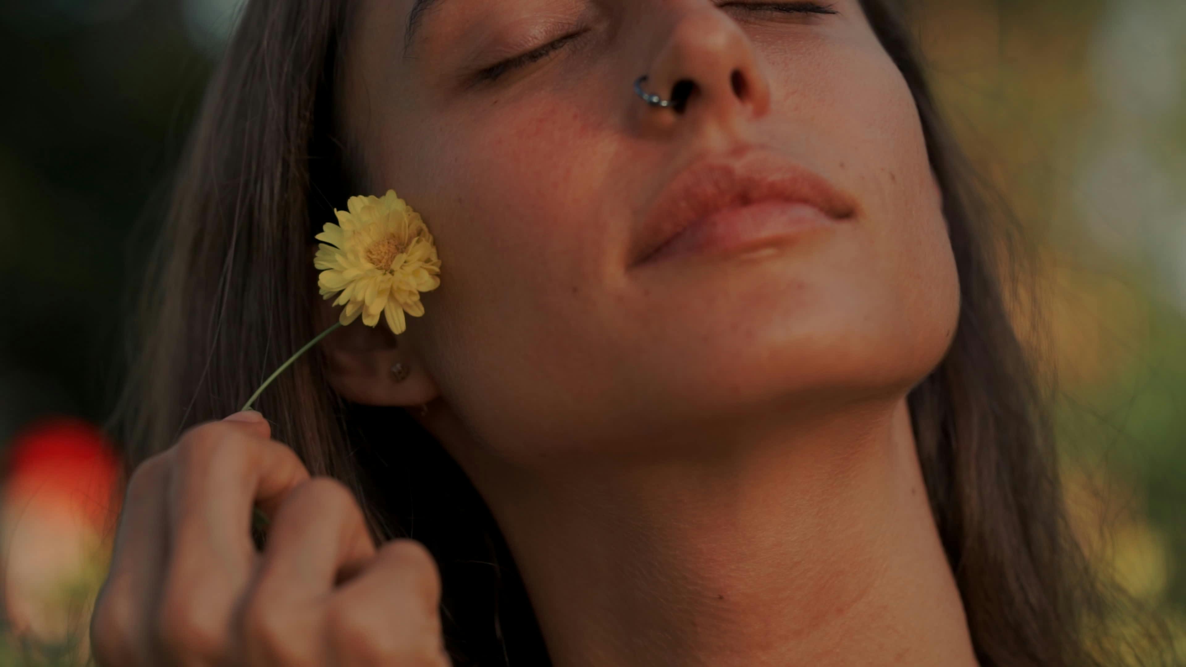 Discover woman-in-a-field-of-flowers, a story-driven footage | Artlist