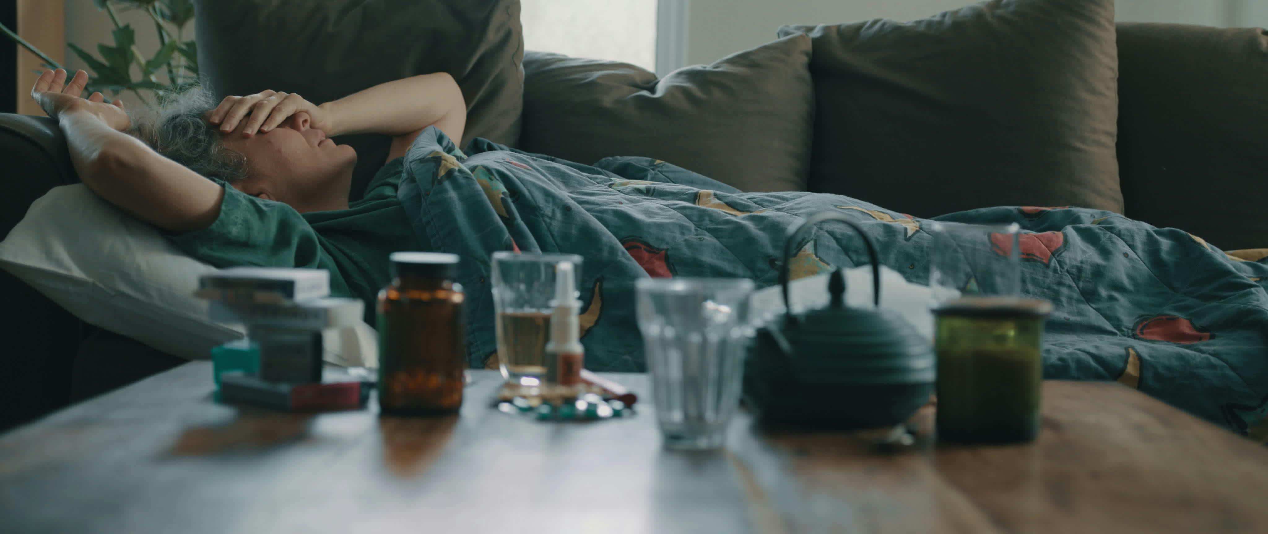 Discover woman-at-home-with-the-flu, a story-driven footage | Artlist