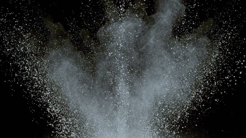 Phantom, Particles, Explosion, Black Background by Via Films – Stock ...