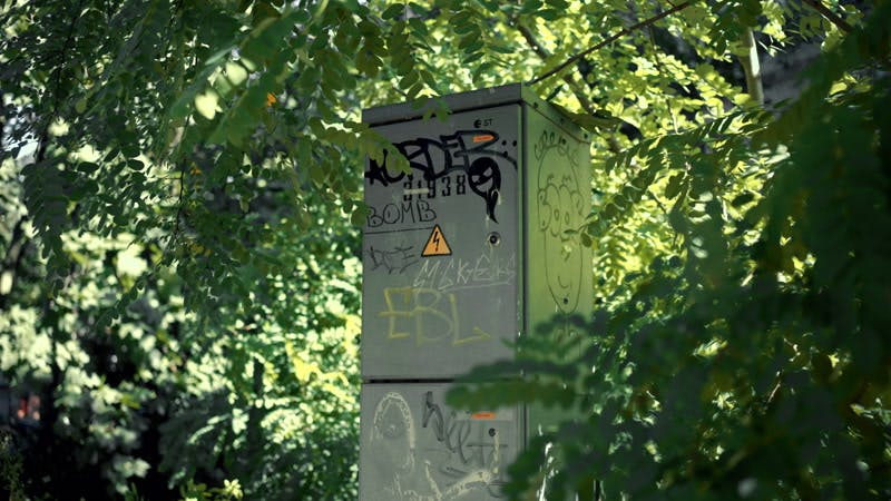 Street Cabinet, Electricity, Graffiti, Street Art by Gundars Magone ...