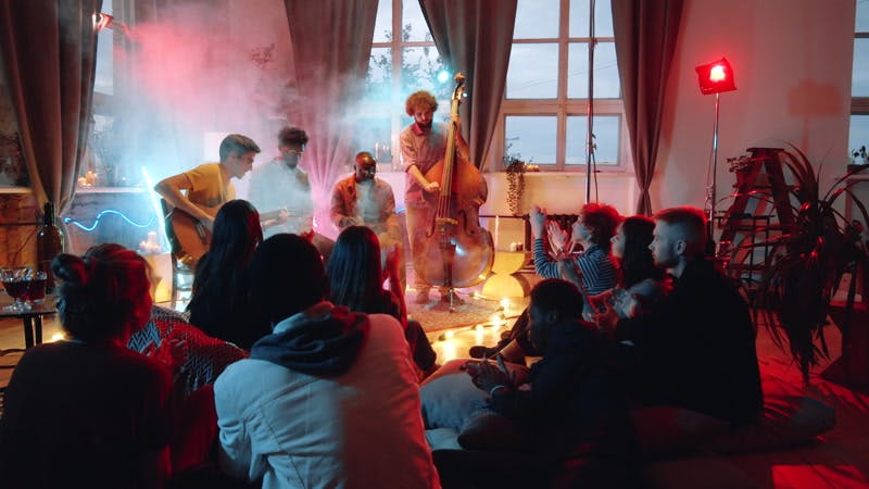 Band, Audience, Clapping, Instruments by AnnaStills – Stock Footage ...