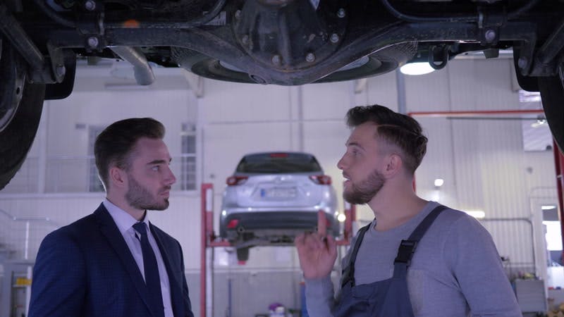 Garage, Car, Service, People by Oleksandr Ostapchuk – Stock Footage ...