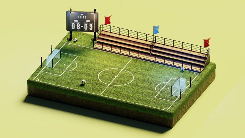 Sport Venue, Competition, Team Sport, 3d Animated by Daniel Megias del ...