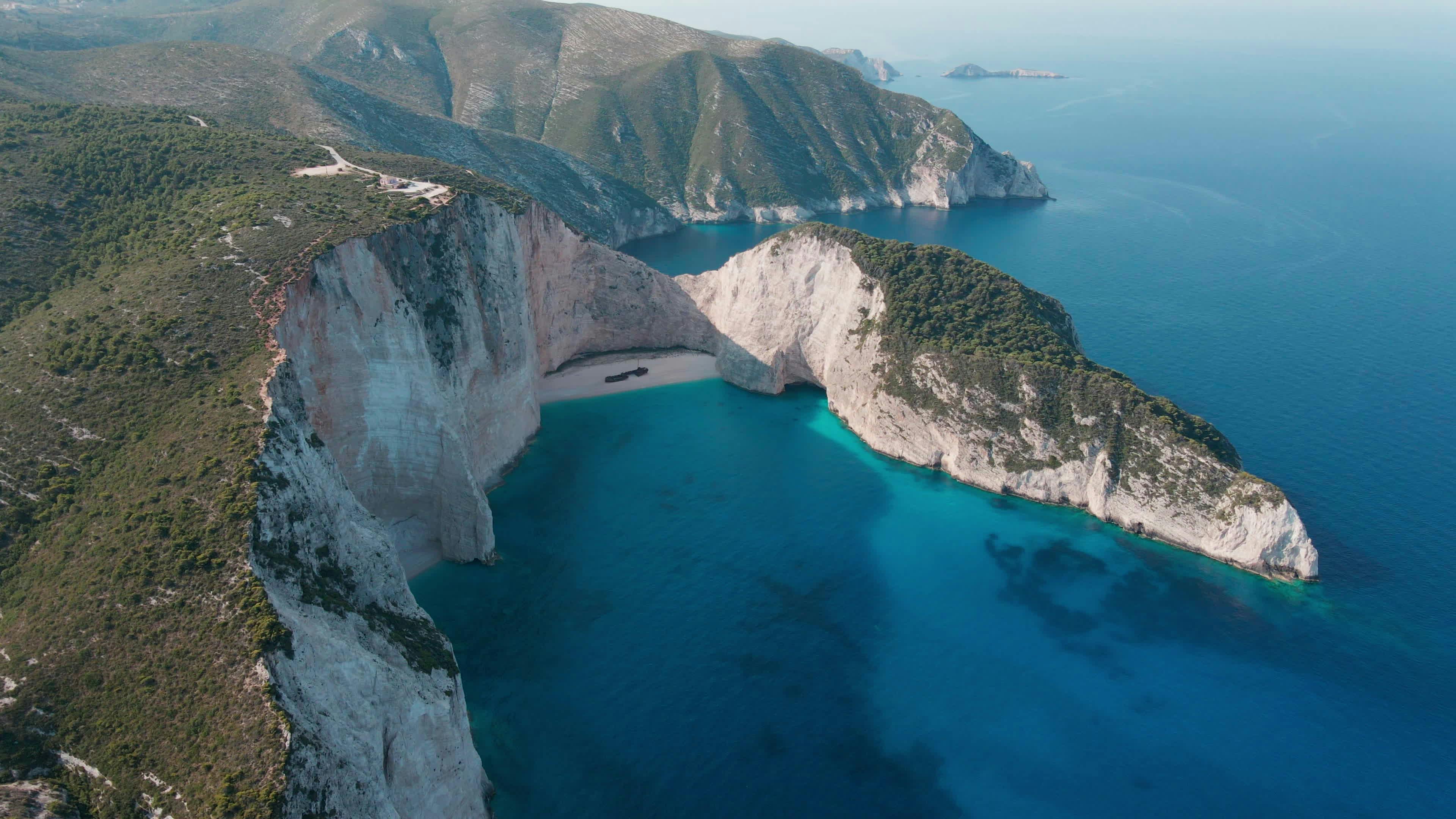Discover zakynthos-shipwreck-from-above, a story-driven footage | Artlist