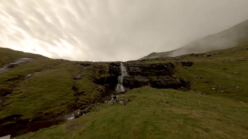 Stream, Rugged, Rocky Cliff, Waterfall by Daniel Haussmann – Stock ...
