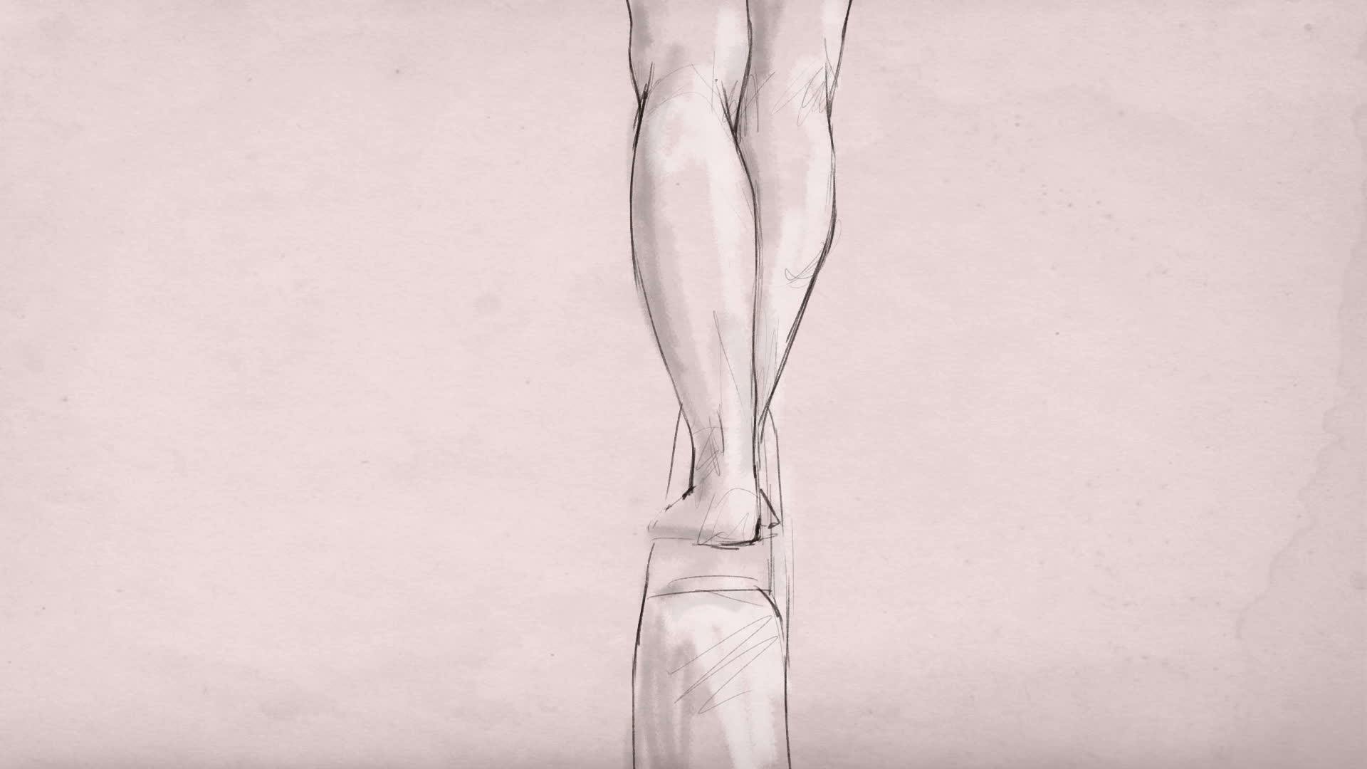 Discover balance-beam-animation, a story-driven footage