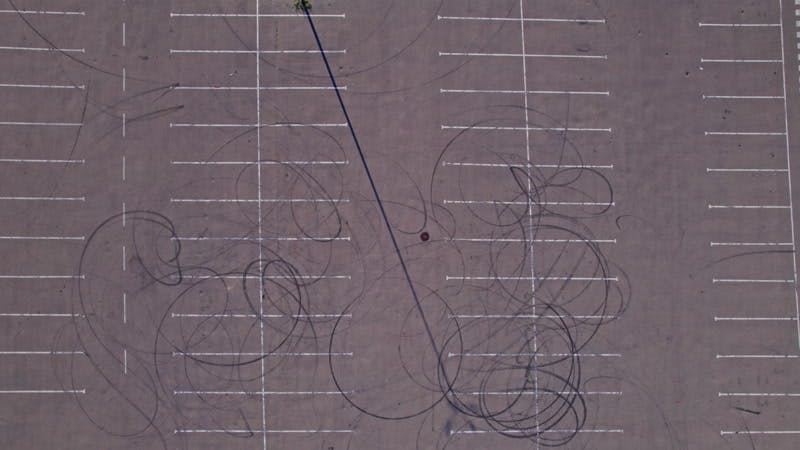 Parking Lot, Pattern, Markings, Skid Marks by Denys Hrishyn – Stock ...