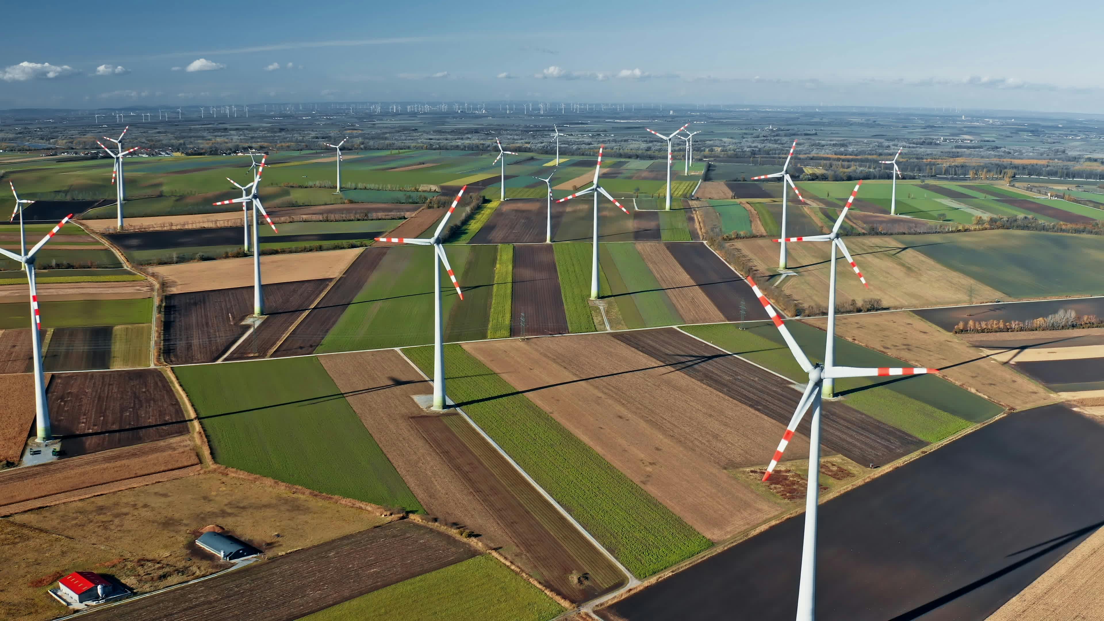 Discover wind-farm-aerial, a story-driven footage | Artlist