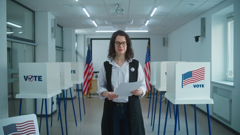America, Usa, Voting, Election Day by Frame Stock Footage – Stock ...