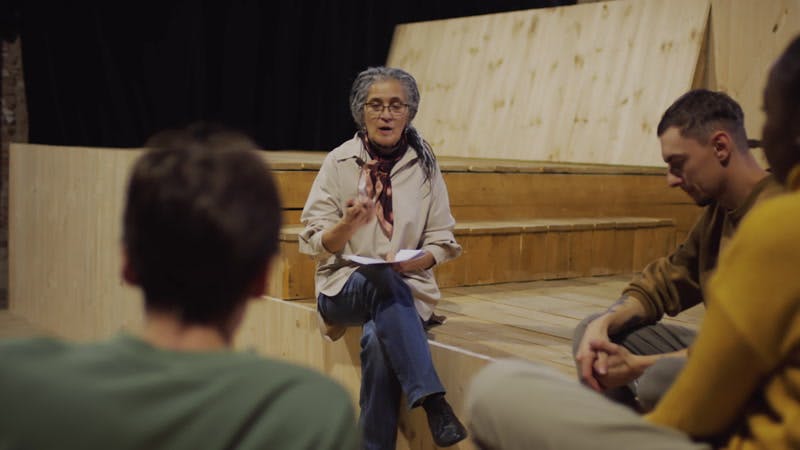 Stage, Text, Reading, Actors by AnnaStills – Stock Footage | Artlist