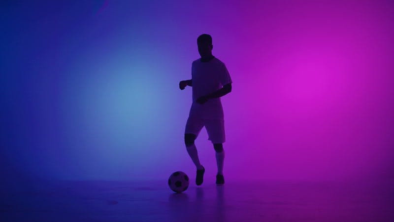 Soccer, Studio Background, Ball, Player by Evgenii Petrunin – Stock ...