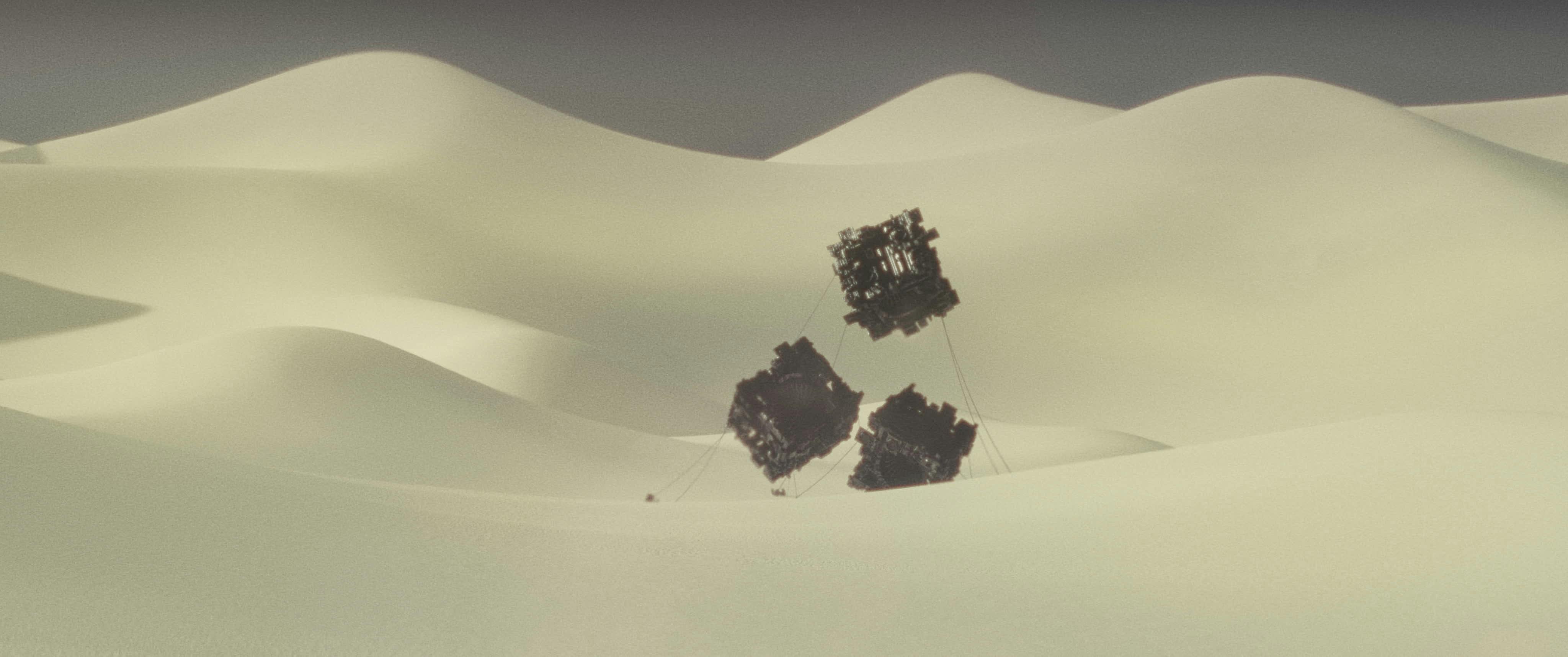 Discover cube-elements-in-the-desert-cgi, a story-driven footage | Artlist