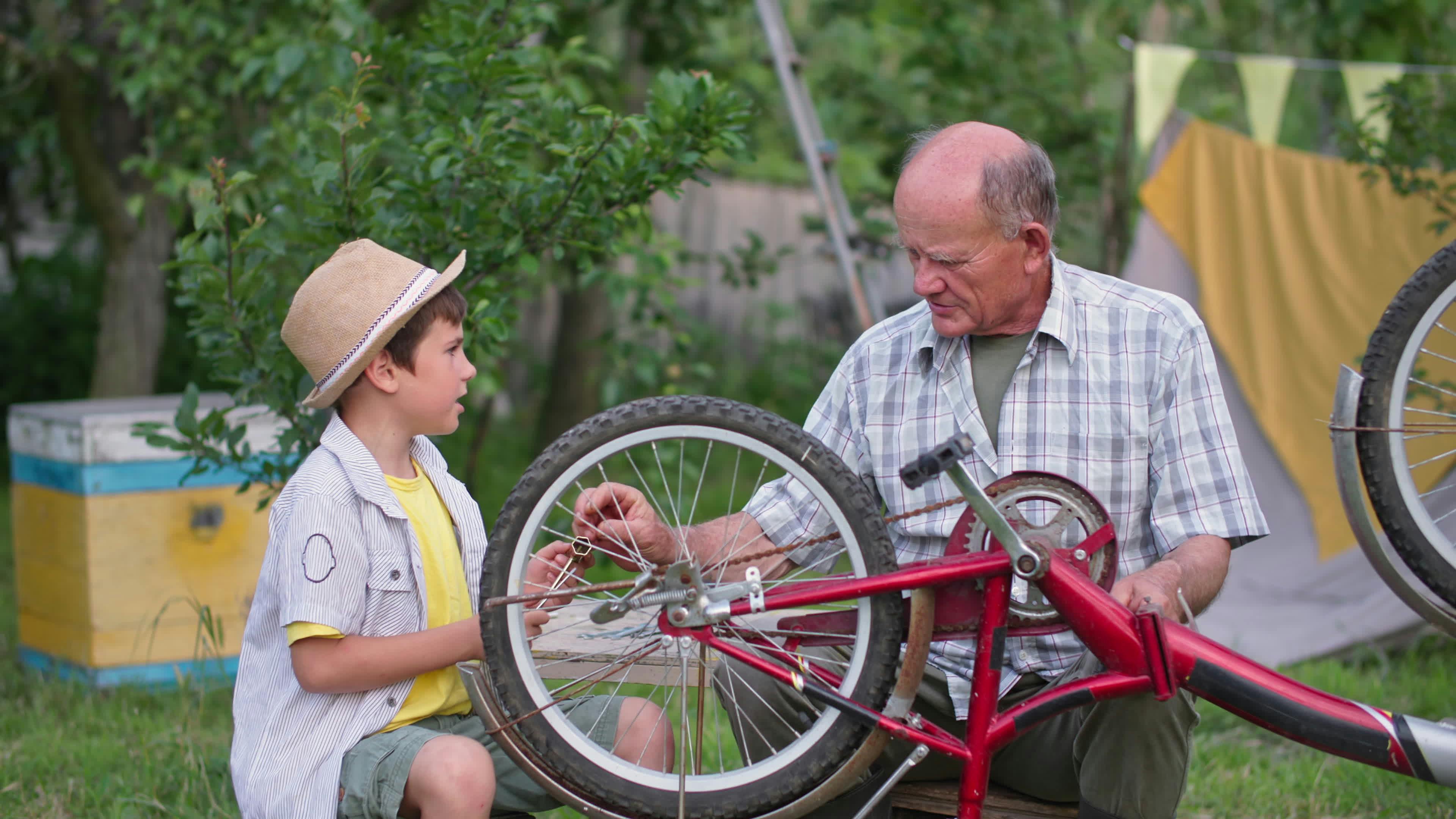 Discover spending-time-with-grandpa-in-the-backyard, a story-driven footage | Artlist