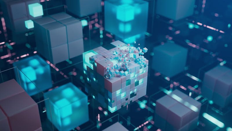 Blockchain, Square, Network, 3d by jmg-visuals – Stock Footage | Artlist
