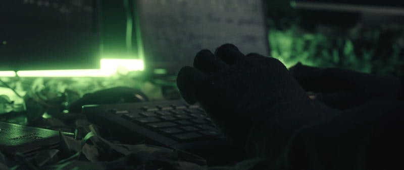 Computer, Laptop, Fingerless Gloves, Keyboard by Thomas Gellert – Stock ...