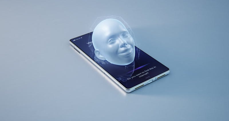 Head, Speaking, Cell Phone, Hologram by Frame Stock Footage – Stock ...